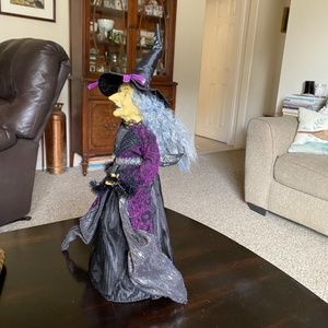Maker’s Halloween Decor | Holiday | Halloween Witch Tree Topper Nwt 28 ...